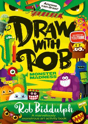 Draw With Rob: Monster Madness - Rob Biddulph - (ISBN: 9780008479008 ...