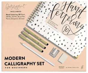 Modern Calligraphy Kit for Beginners - C. Chalkfulloflove - (ISBN ...