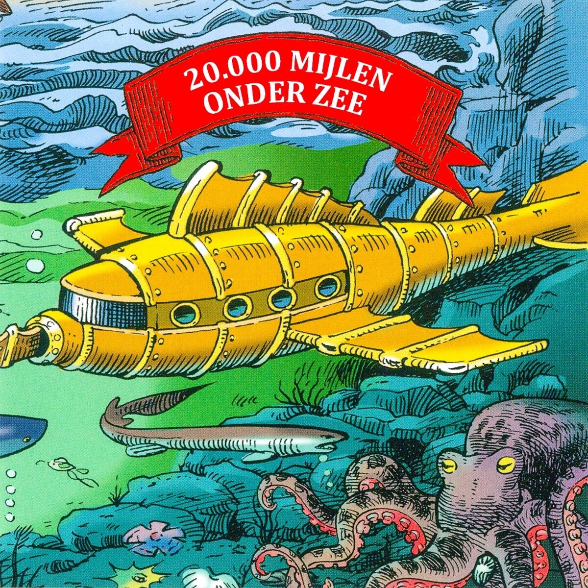 20.000 mijlen onder zee - Jules Verne - (ISBN: 9789078604525) | De Slegte