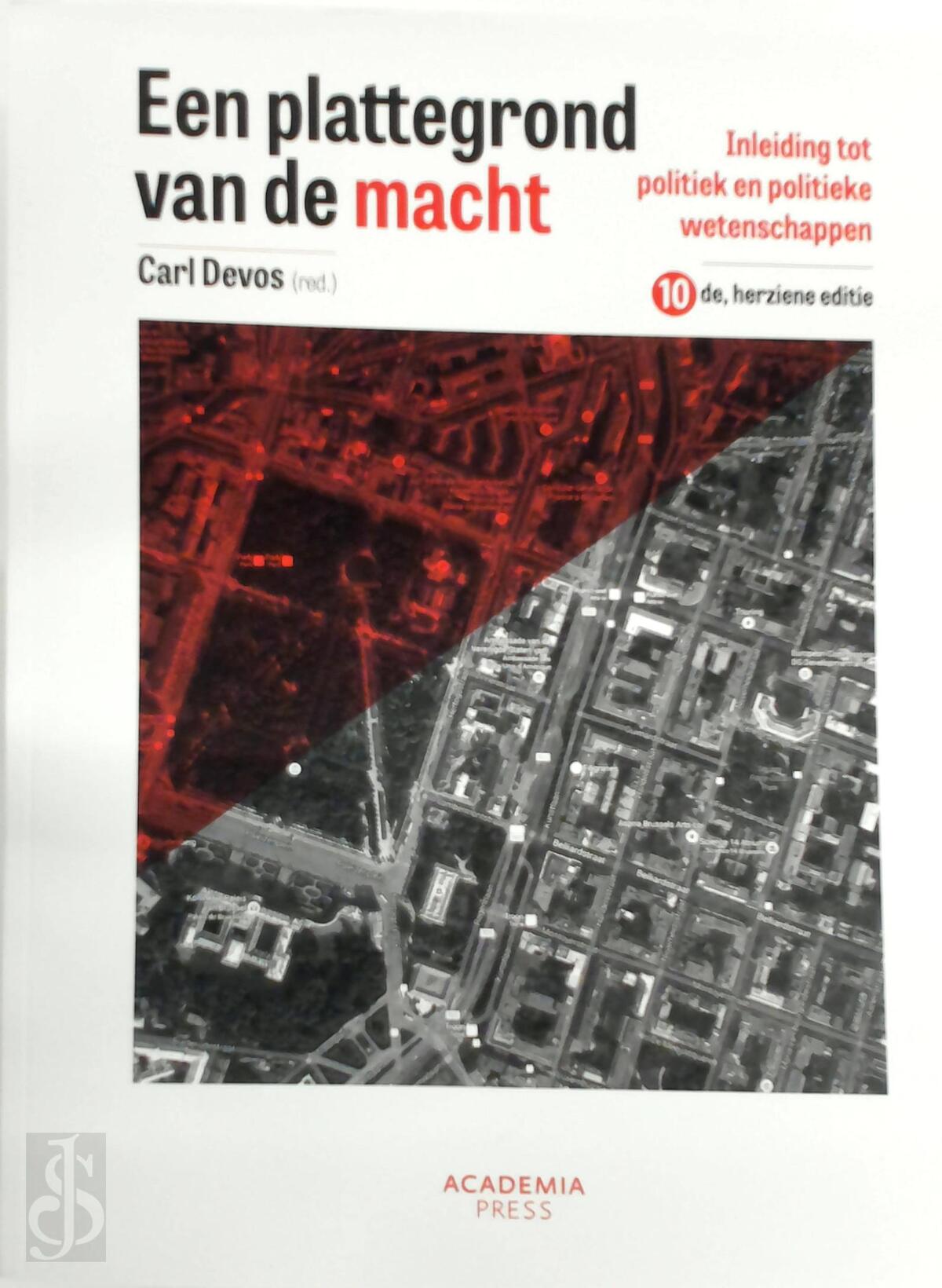 Een plattegrond van de macht 2022 - Carl Devos - (ISBN: 9789401485685 ...