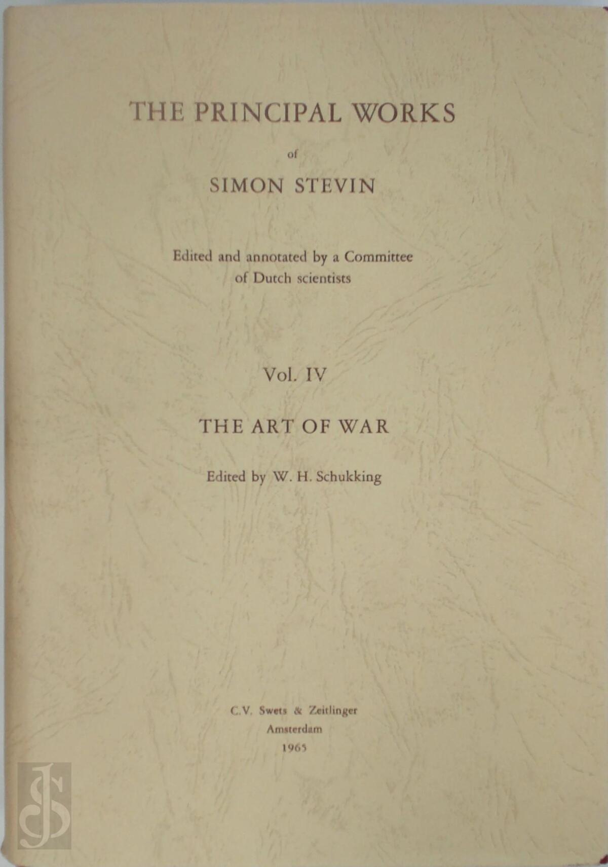 The principal works - Vol. 4 - Simon Stevin | De Slegte