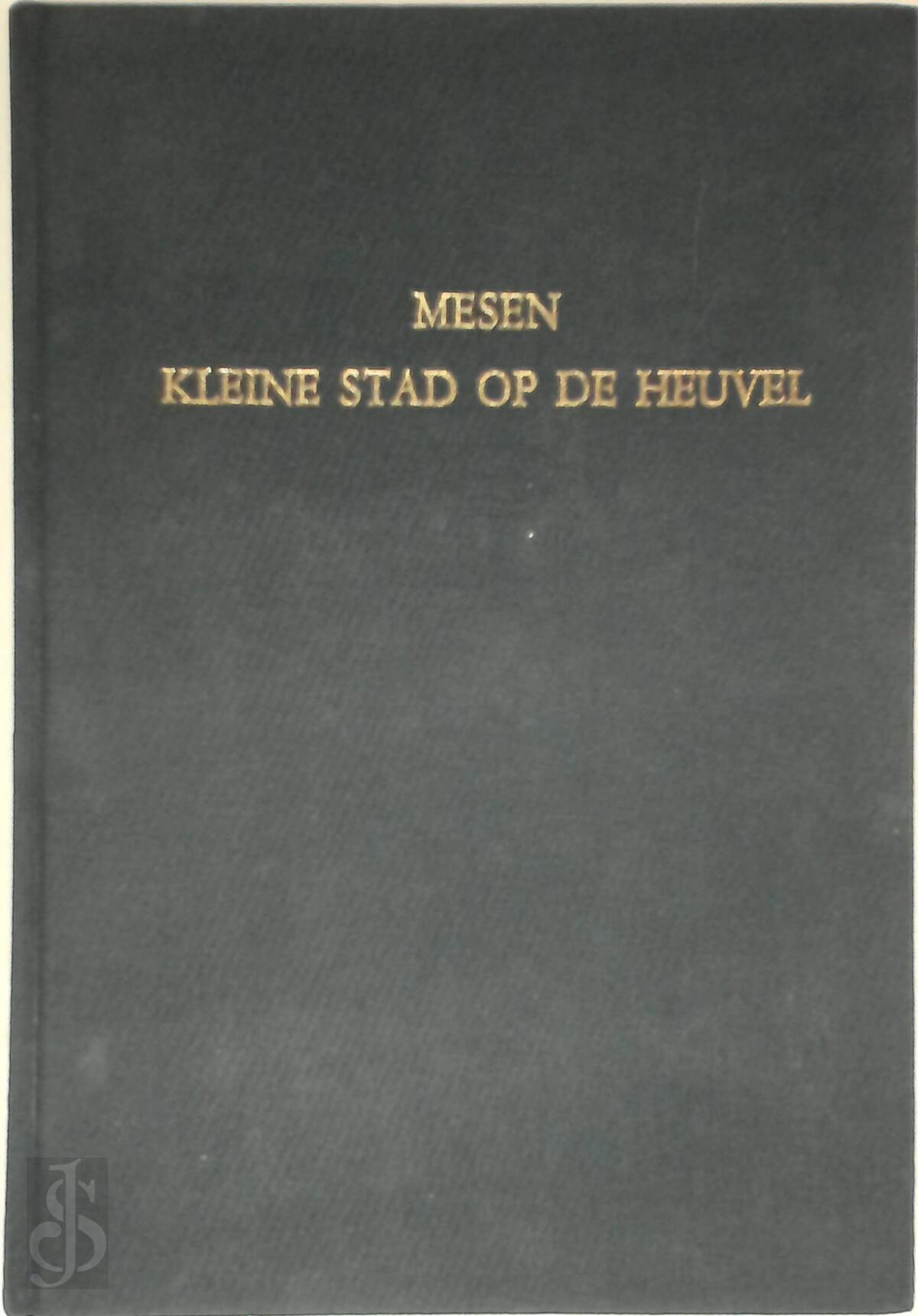 Mesen, Kleine Stad Op de Heuvel - Johan Beun | De Slegte