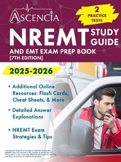 NREMT Study Guide 2025-2026 - Jeremy Downs - (ISBN: 9781637985199) | De ...
