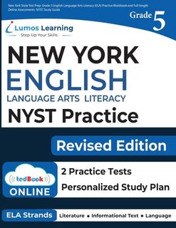 New York State Test Prep: Grade 6 English Language Arts Literacy (ELA ...