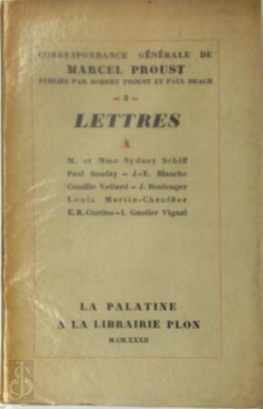 Lettres - Marcel Proust | De Slegte