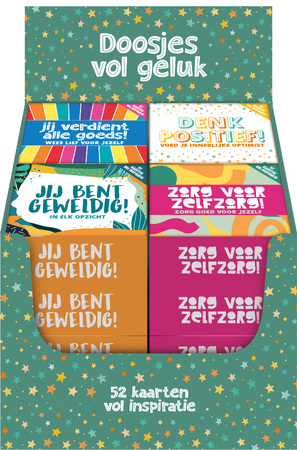 Display - Doosje vol geluk (4T x 4E) - (ISBN: 9789464083965) | De Slegte