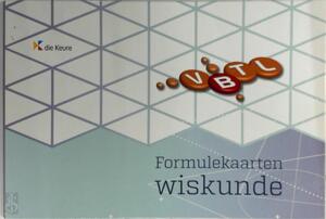 VBTL - formulekaarten wiskunde: 1st, 2de + 3de graad - (ISBN: 9789048623402 ) | De Slegte