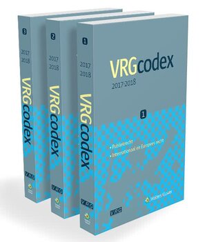VRG codex 2017-2018 - (ISBN: 9789046595794) | De Slegte