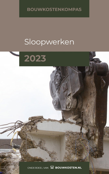 Bouwkostenkompas Sloopwerken - Arno Vonk, Abdullah Altintas, Marc Hengstmangers - (ISBN ...