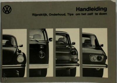 VW Handleiding Rijpraktijk,Onderhoud, Tips om het zelf te doen Type 1,2 ...