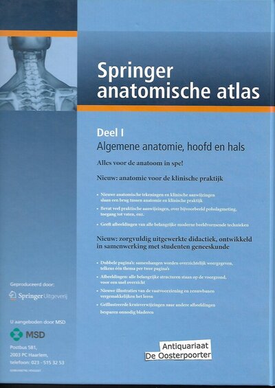 Springer anatomische atlas [3 delen in cassette] - Bernhard N. Tillmann ...