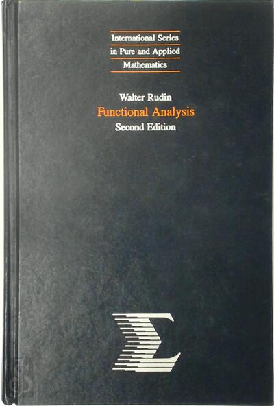 Functional Analysis - Walter Rudin - (ISBN: 9780070542365) | De Slegte