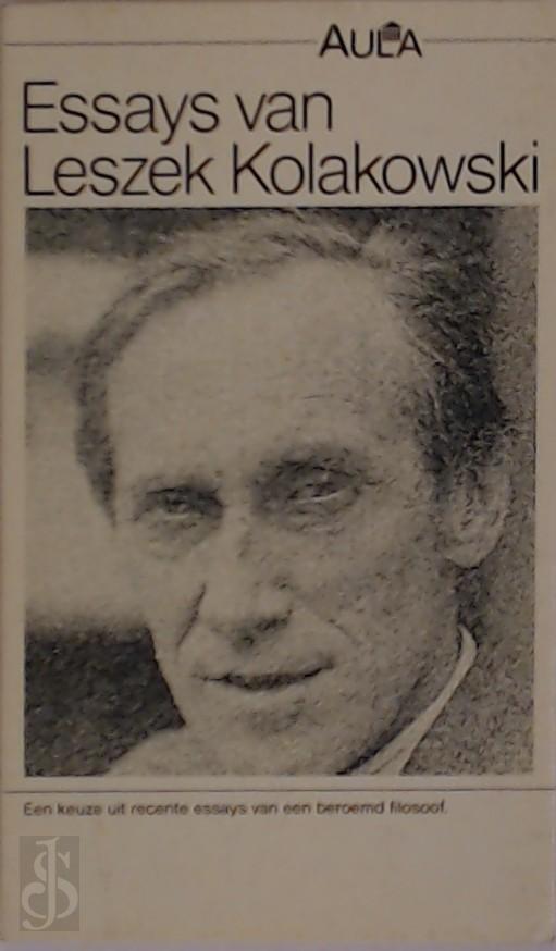 Essays van leszek kolakowski - Kolakowski - (ISBN: 9789027454997) | De ...