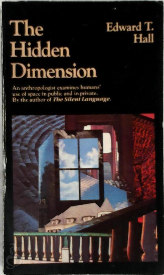 The Hidden Dimension - Edward Twitchell Hall - (ISBN: 9780385084765 ...