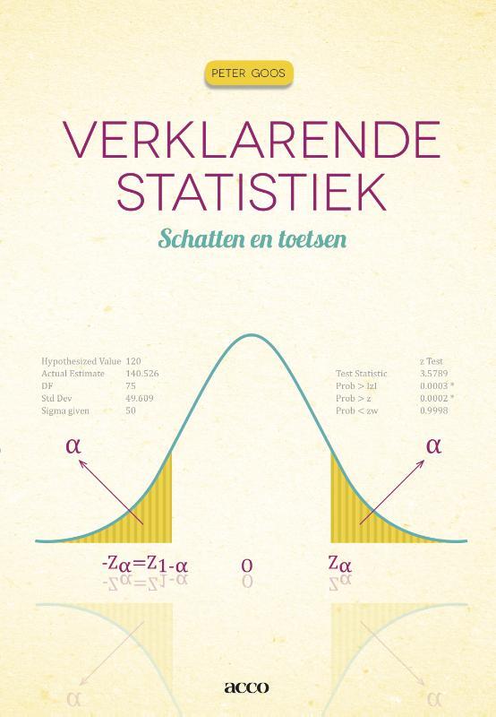 Verklarende statistiek - Peter Goos - (ISBN: 9789033495335) | De Slegte