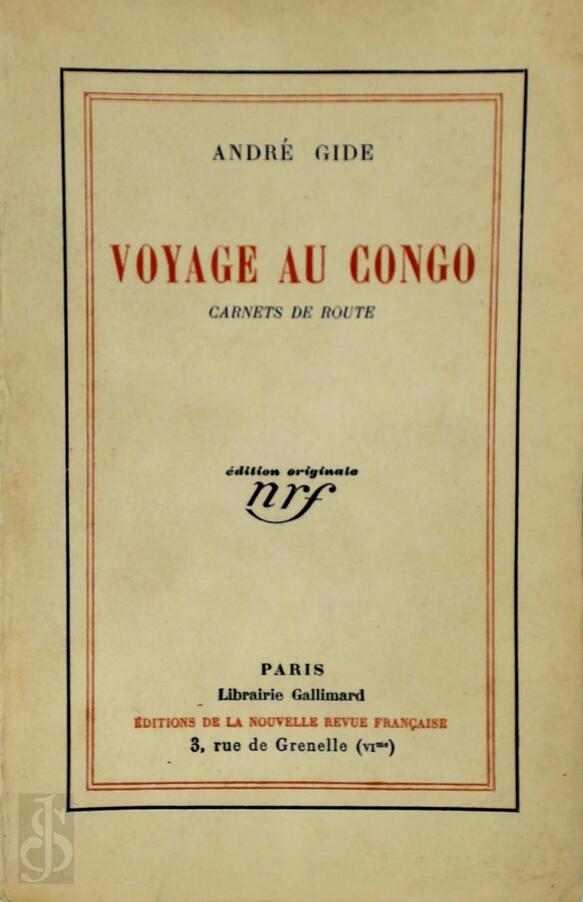 Voyage au Congo - André Gide | De Slegte