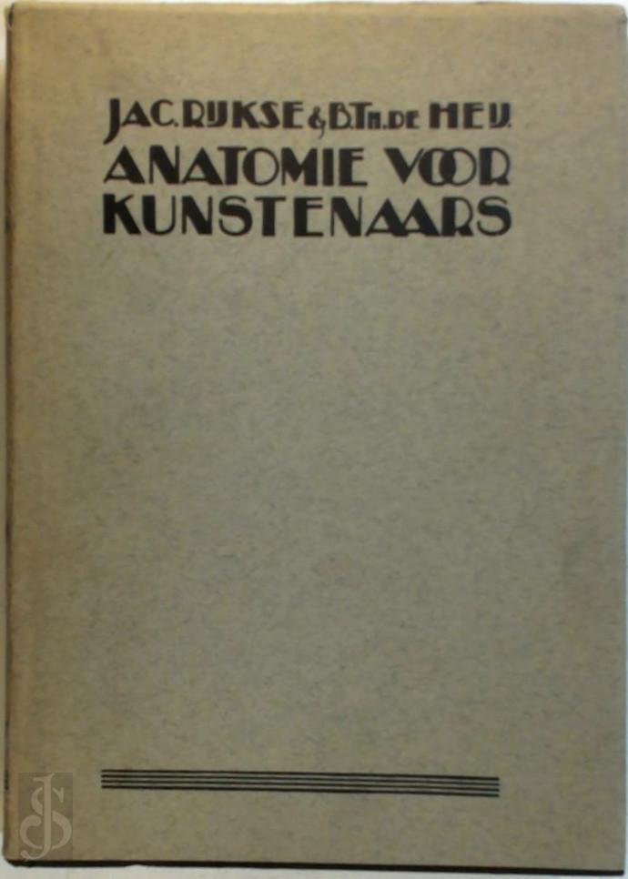 Anatomie voor kunstenaars - Jac Rijkse, B.Th. de Heij | De Slegte