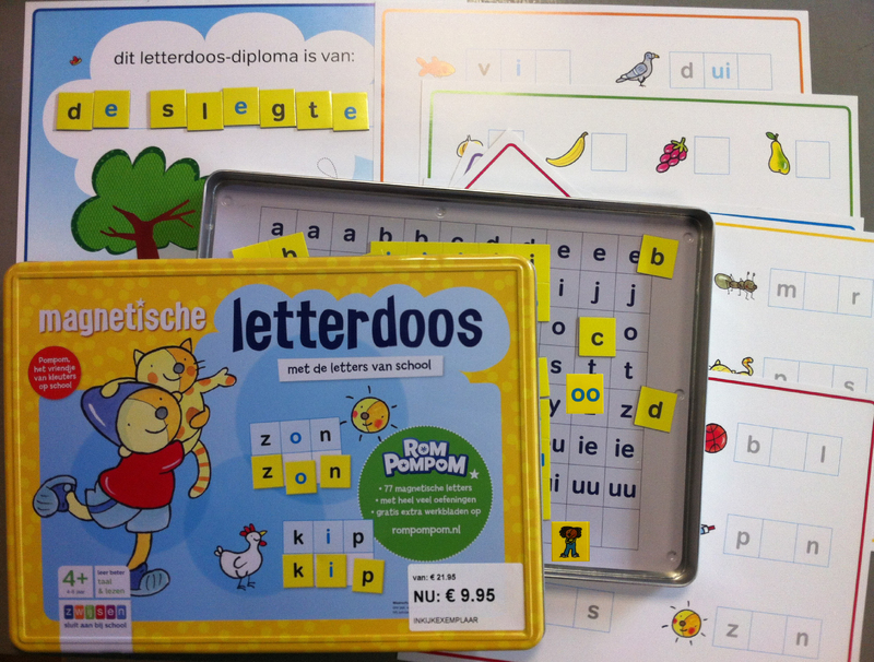 Magnetische letterdoos - (ISBN: 9789048714292) | De Slegte