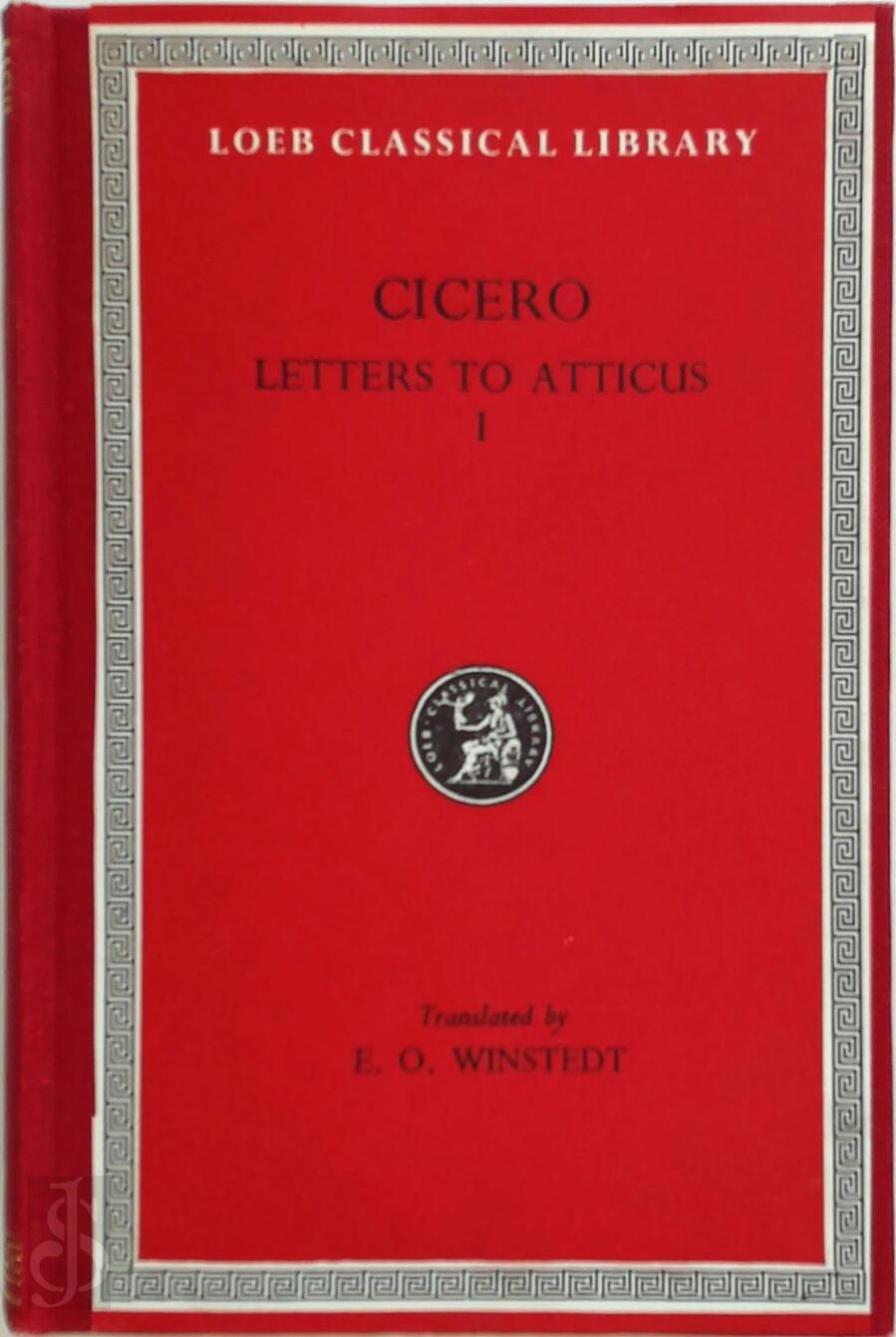 Cicero Letters to Atticus: Books I-VI - Marcus Tullius Cicero - (ISBN ...