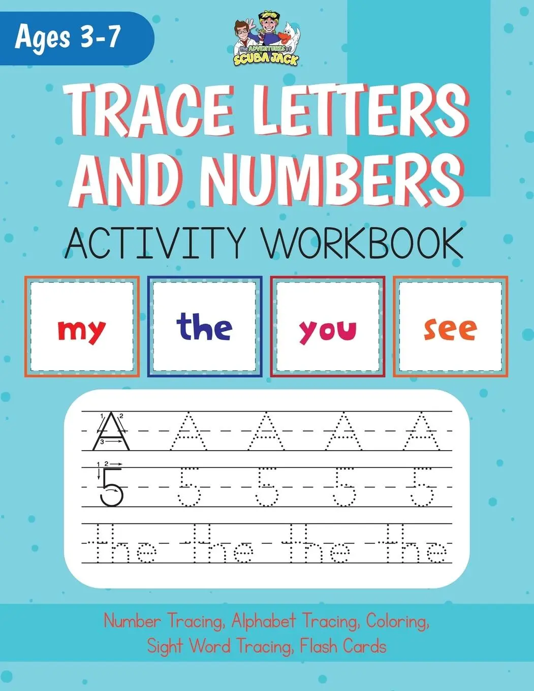 Alphabet, Number and Site Words Tracing along with Bonus Alphabet and ...