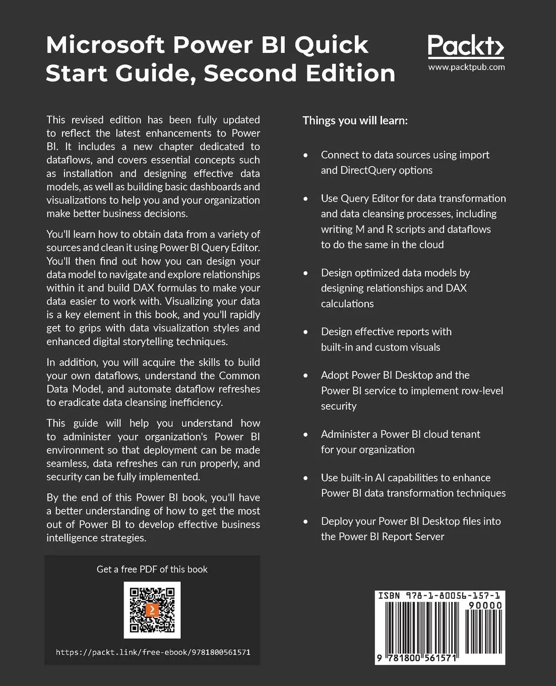 Microsoft Power BI Quick Start Guide - Devin Knight, Mitchell Pearson, Bradley Schacht, Erin ...