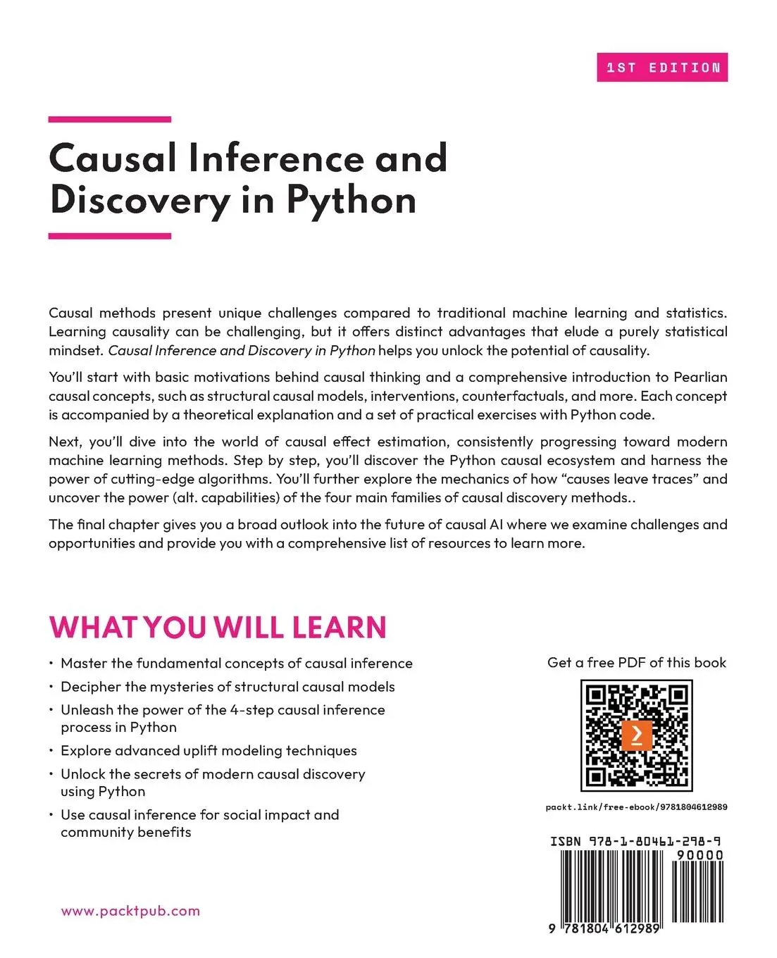 Causal Inference and Discovery in Python - Aleksander Molak - (ISBN: 9781804612989) | De Slegte