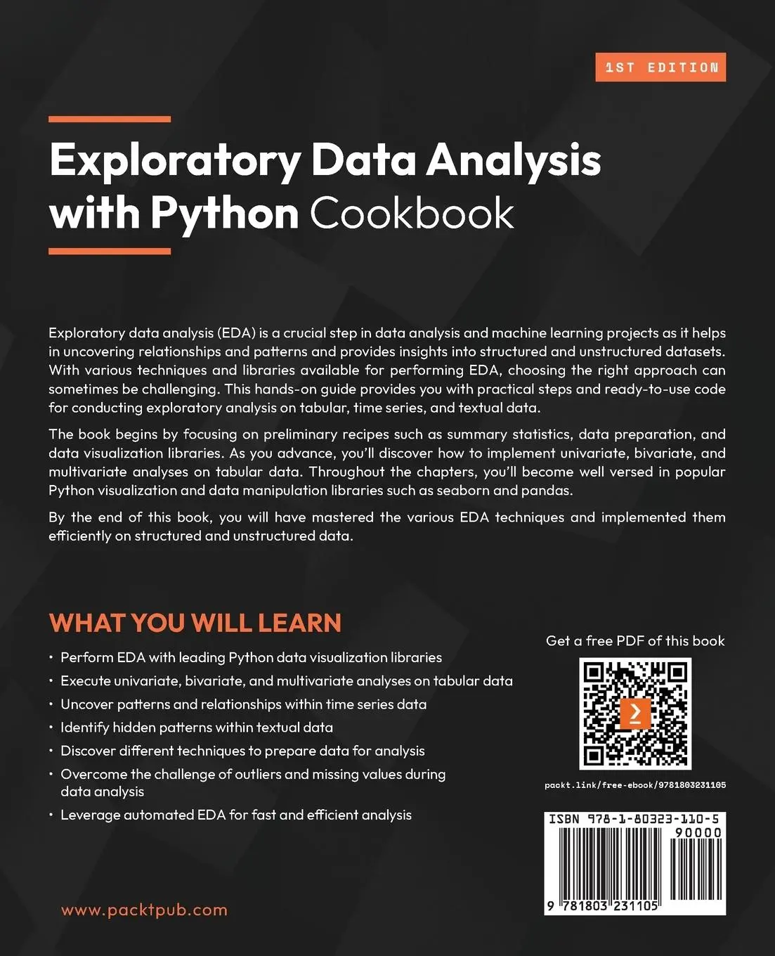 Exploratory Data Analysis with Python Cookbook - Ayodele Oluleye ...
