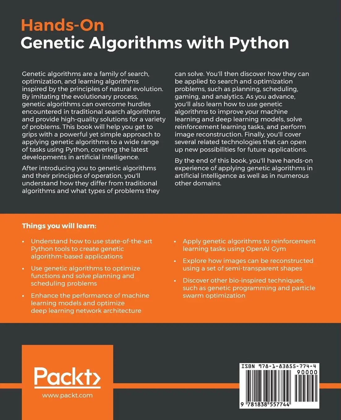Hands-On Genetic Algorithms with Python - Eyal Wirsansky - (ISBN ...