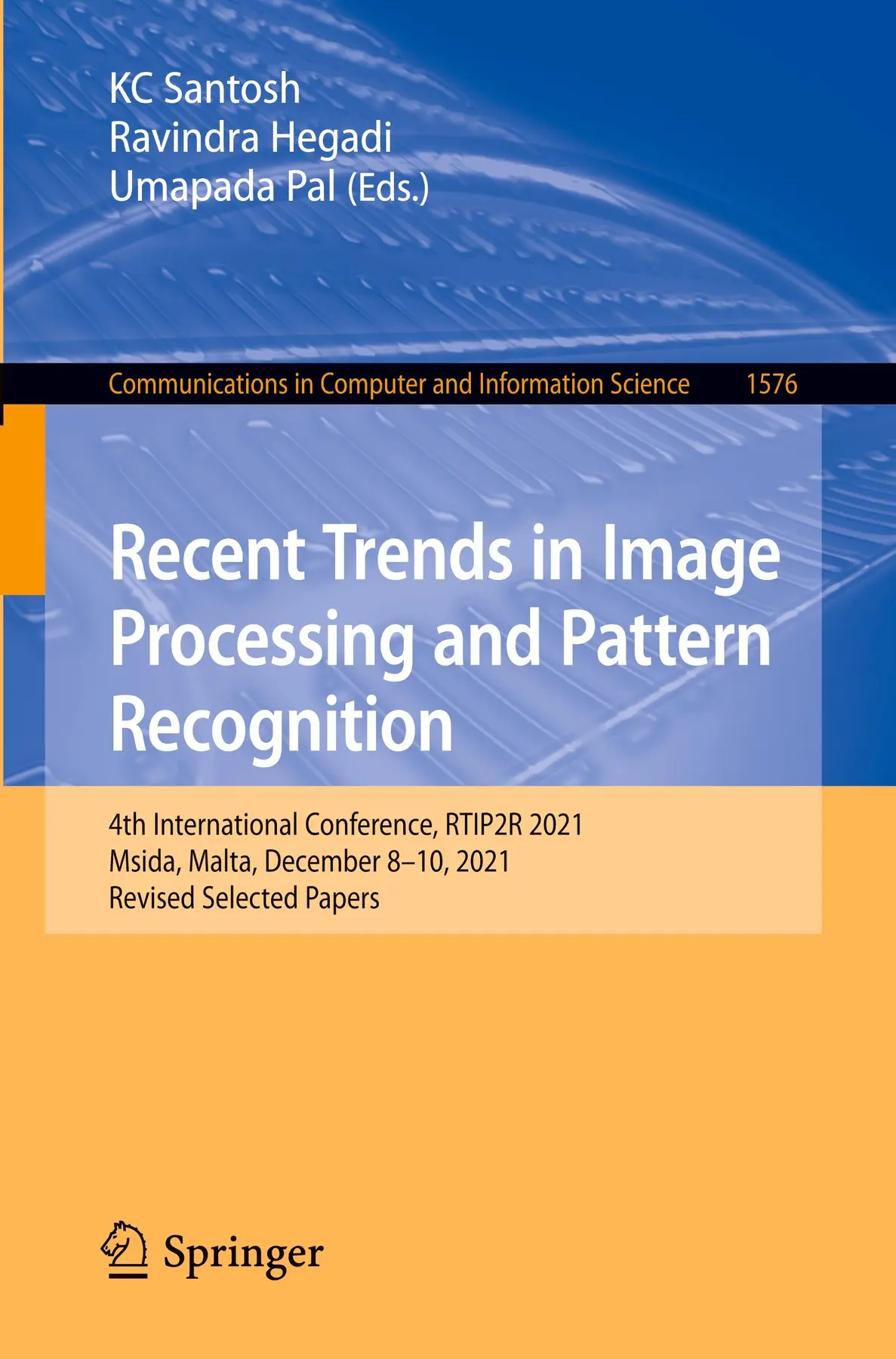 Recent Trends in Image Processing and Pattern Recognition - (ISBN: 9783031070044) | De Slegte