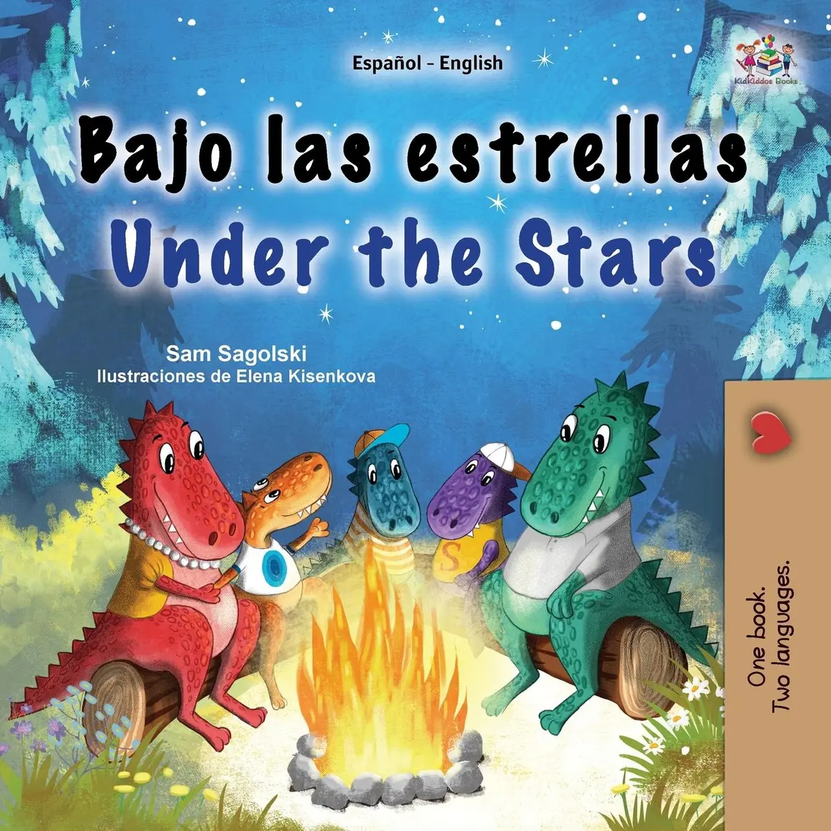 Under the Stars (Spanish English Bilingual Kids Book) - Sam Sagolski ...