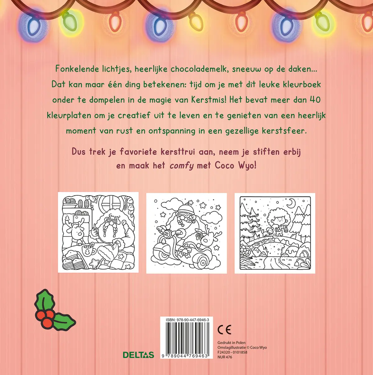 Cozy Christmas Cute & Comfy kleurboek - Coco Wyo - (ISBN: 9789044769463 ...