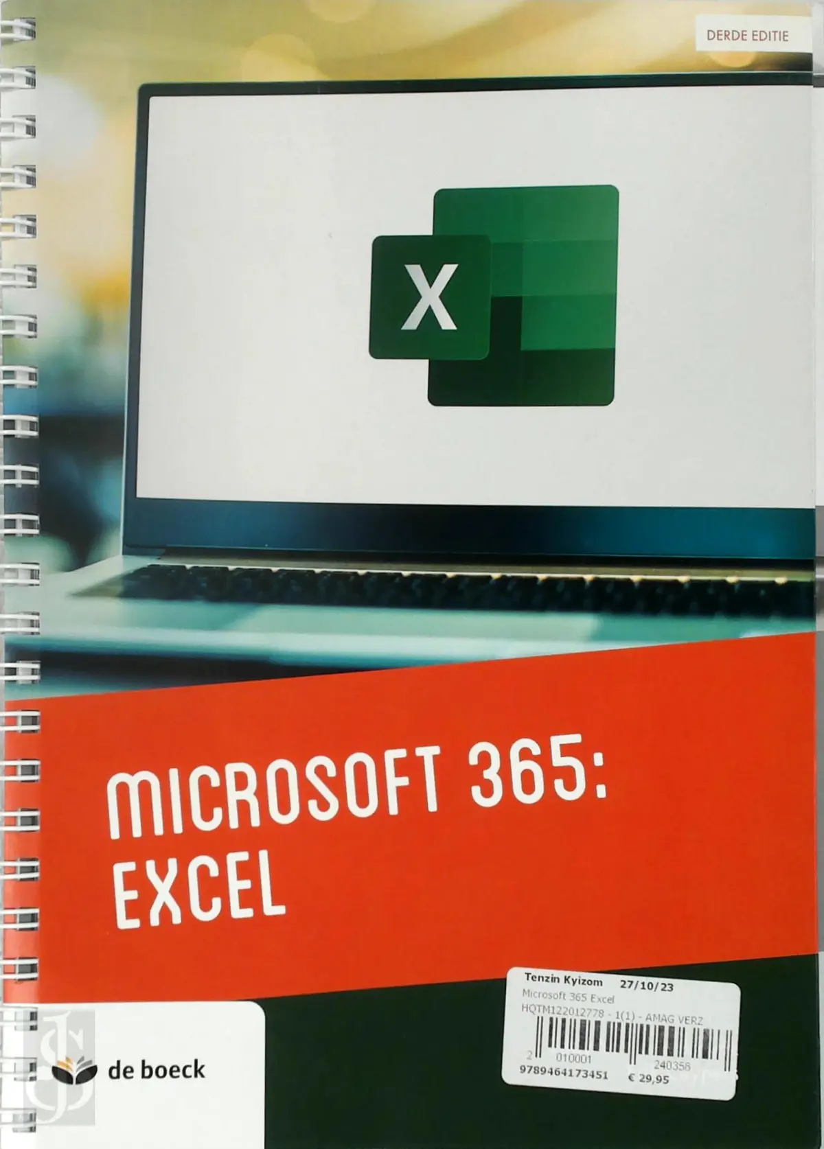 Microsoft 365 Excel - Eddy Van Den Broeck, Erik Cuypers - (ISBN ...