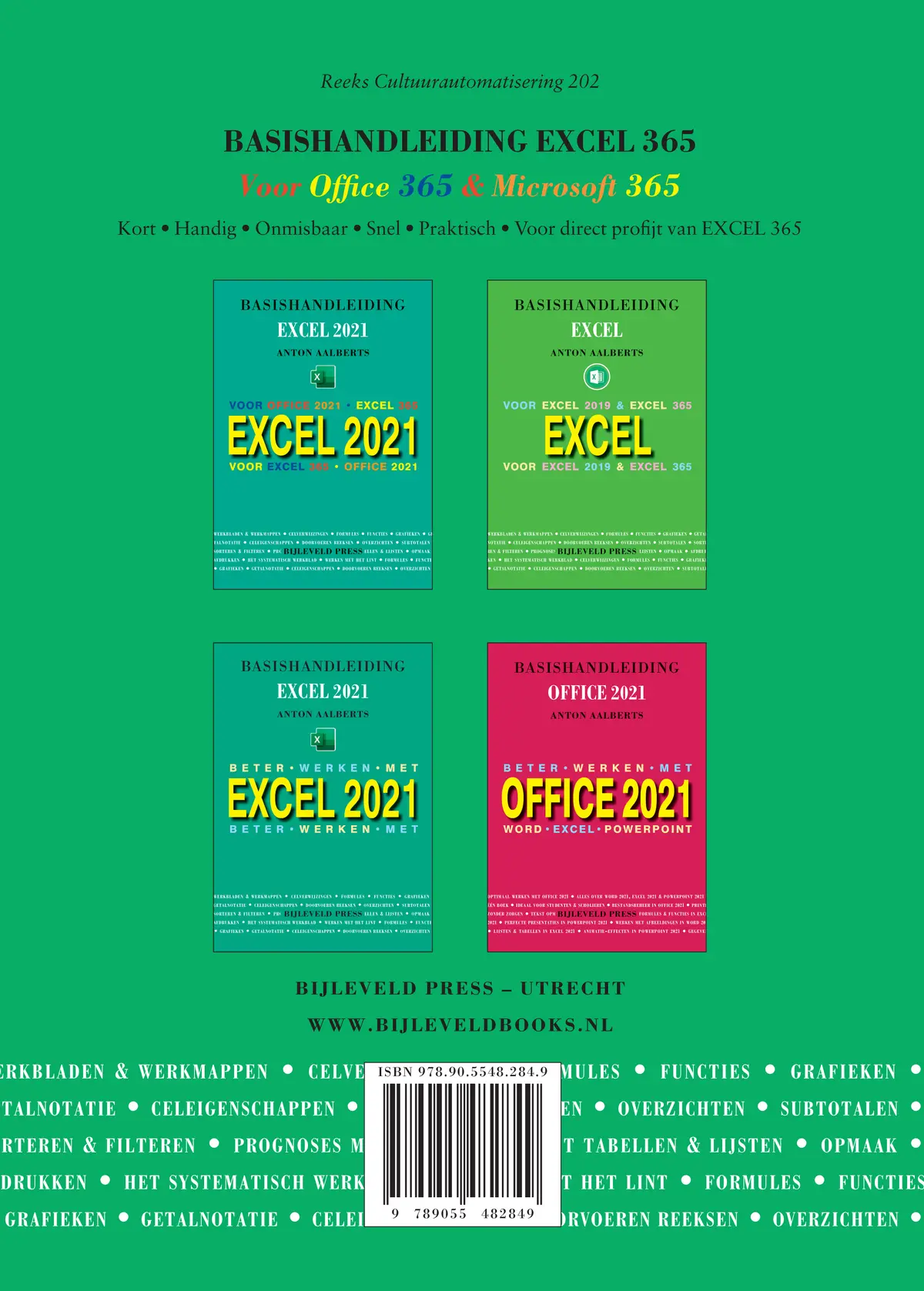 Basishandleiding Excel 365 - Anton Aalberts - (ISBN: 9789055482849) | De Slegte
