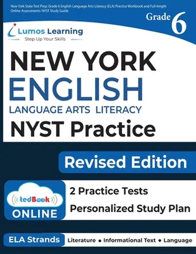 New York State Test Prep: Grade 6 English Language Arts Literacy (ELA ...