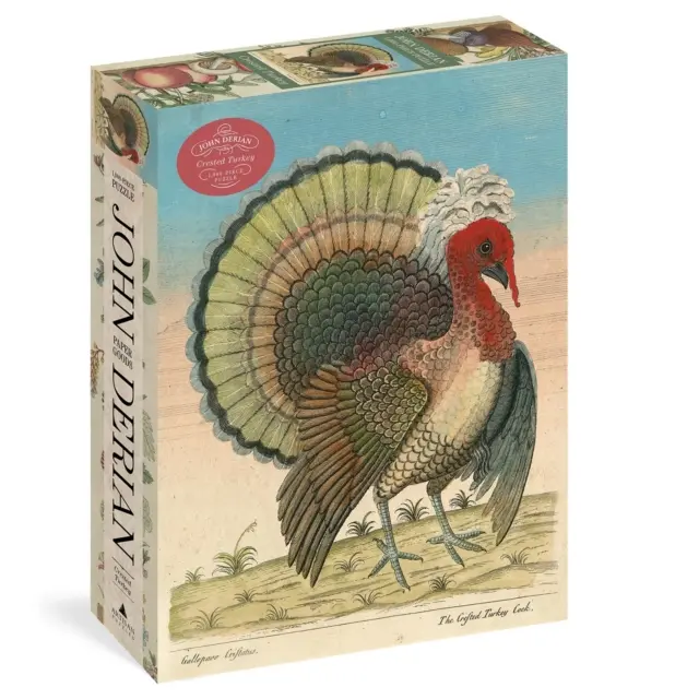 John Derian Paper Goods: Crested Turkey 1,000-Piece Puzzle - John ...