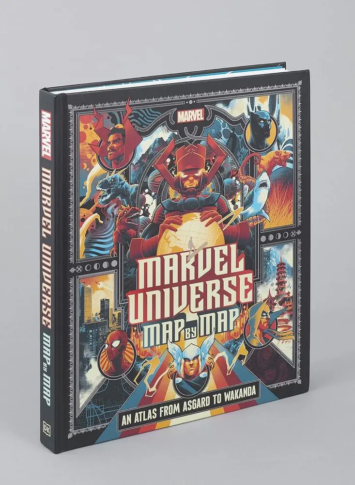 Marvel Universe – Map By Map - Nick Jones James Hill - (ISBN ...