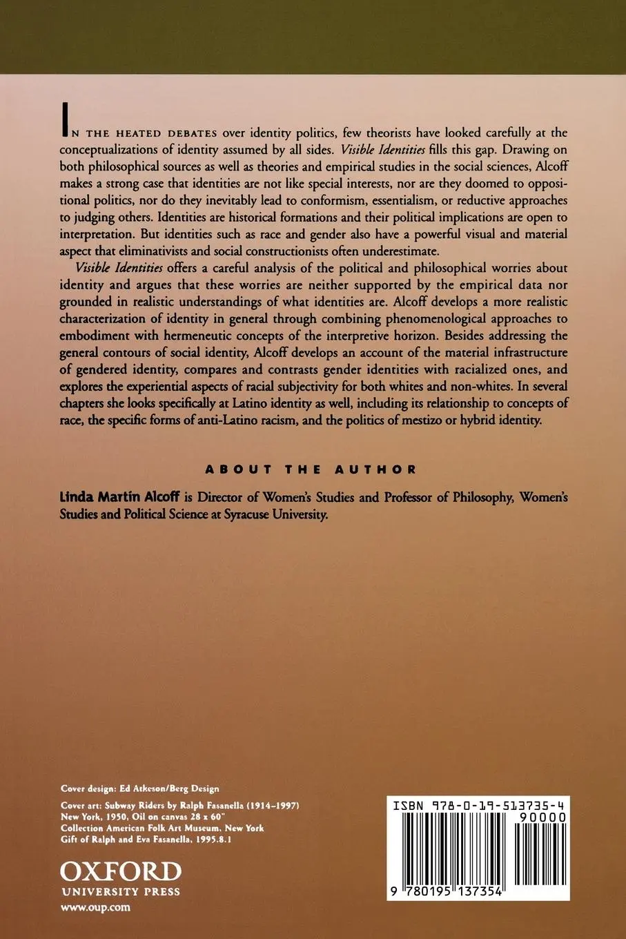 Visible Identities - Linda Martin (Meredith Professor for Teaching ...