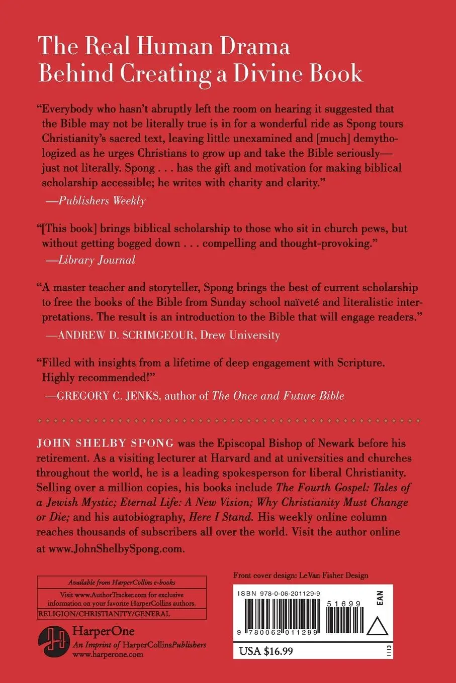 Re-Claiming the Bible for a Non-Religious World - John Shelby Spong ...