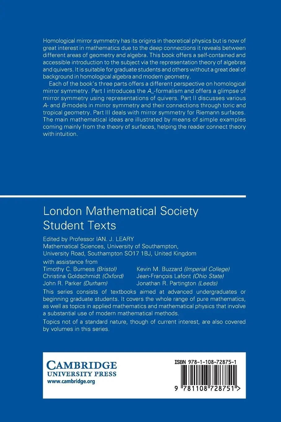 A Gentle Introduction to Homological Mirror Symmetry - Raf ...