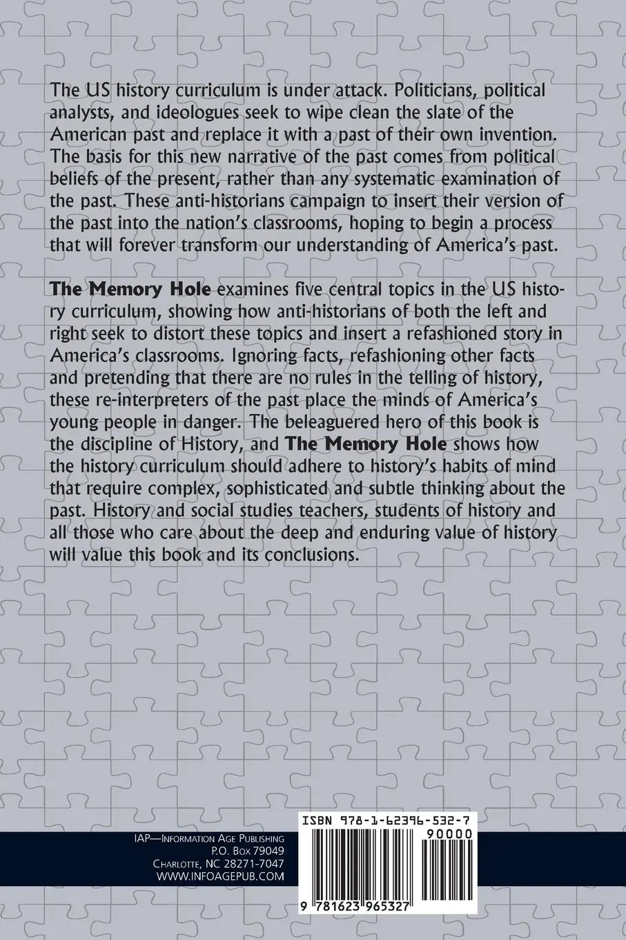 The Memory Hole - Fritz Fischer - (ISBN: 9781623965327) | De Slegte